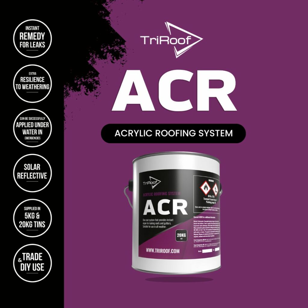 Acrylic Roof Coating Overlay | TriRoof | Tricel Composites